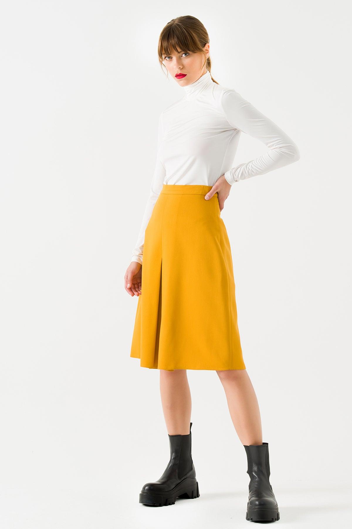 SAFRAN A KESİM DİZ ALTI ETEK | JUS DE POMMES – jusdepommes